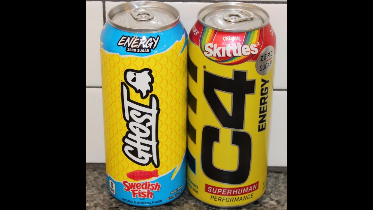 Ghost Energy Swedish Fish C4 Energy Original Skittles Review YouTube ghost-energy-swedish-fish-c4-energy-original-skittles-review-youtube