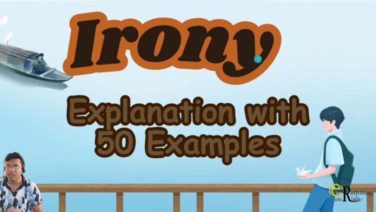 Irony Figure of Speech - YouTube