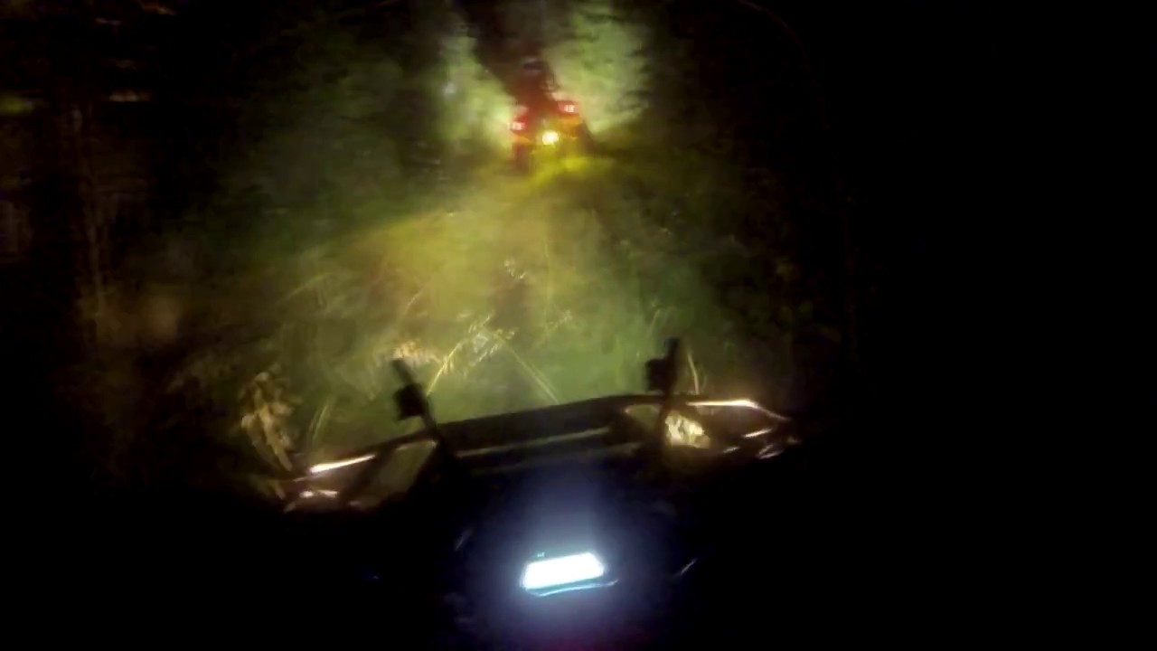 ATV Night Riding | CFMOTO & Can-Am - YouTube