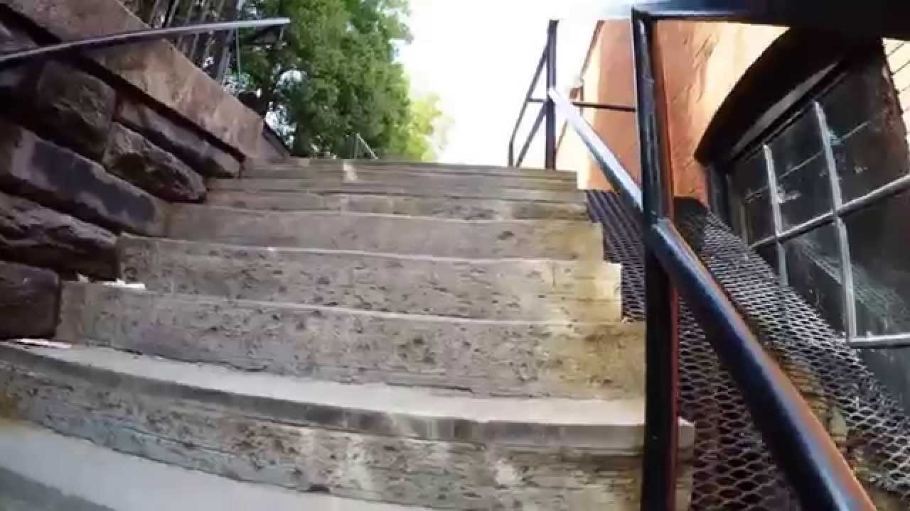 THE EXORCIST Stairs and House in Georgetown, Washington DC - A Quick ...