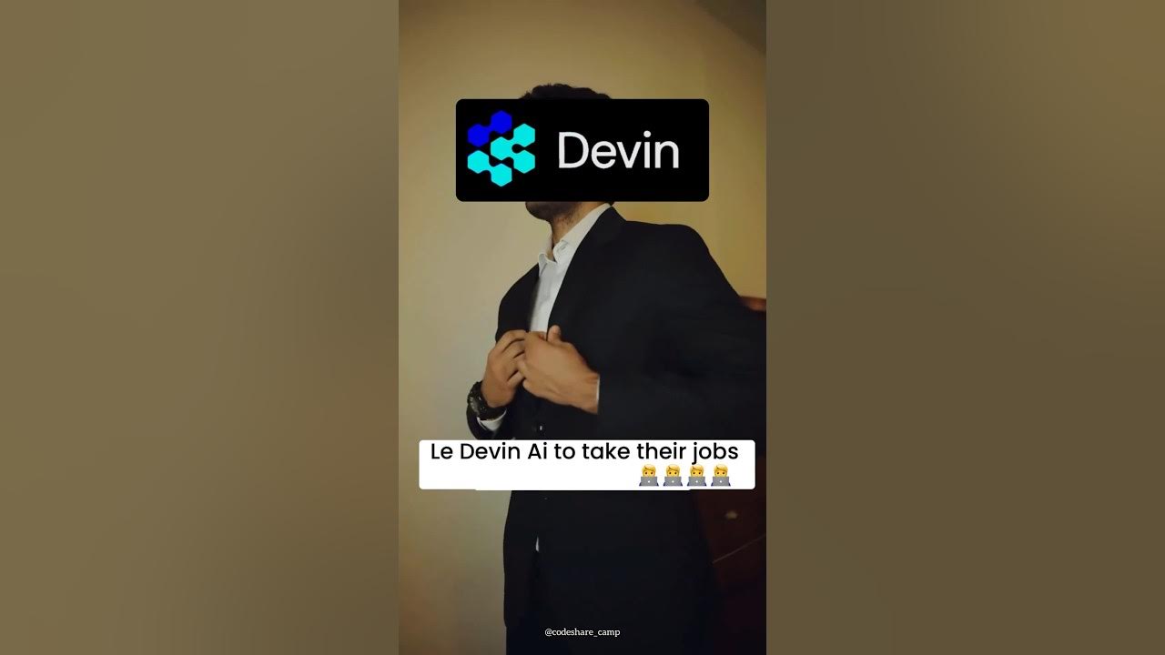 Devin AI 🤡 | New Software Developer AI👻 | #devin #coding #viral #shorts - YouTube