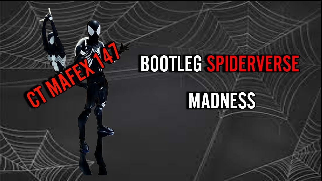 Another Awesome Bootleg | CT Mafex 147 Black Suit Spiderman - YouTube