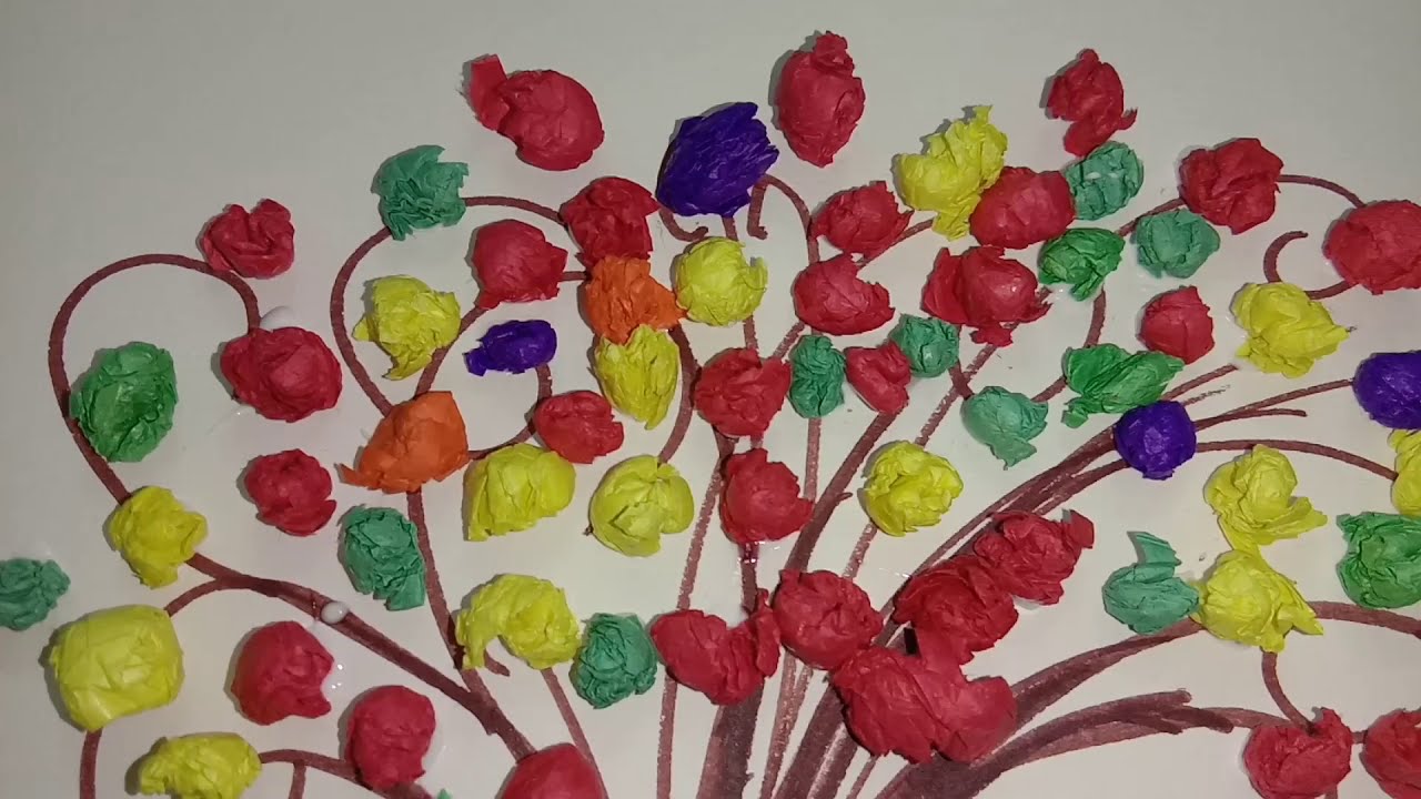 Paper crumpling activity for kids / Fine motor skills development ...