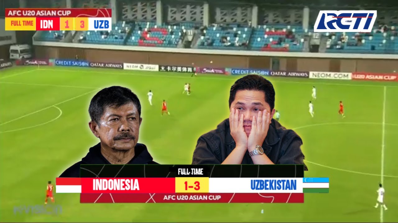 🔴KEPUTUSAN TEPAT ERICK THOHIR! HASIL TIMNAS INDONESIA U20 VS UZBEKISTAN U20 DI PIALA ASIA U20 ...