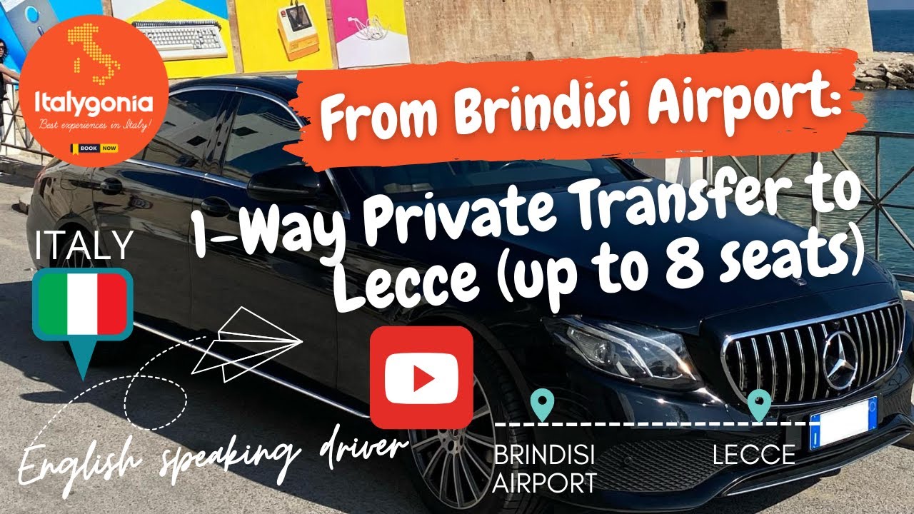 From Brindisi Airport: 1 - Way Private Transfer to Lecce ( up to 8 ...