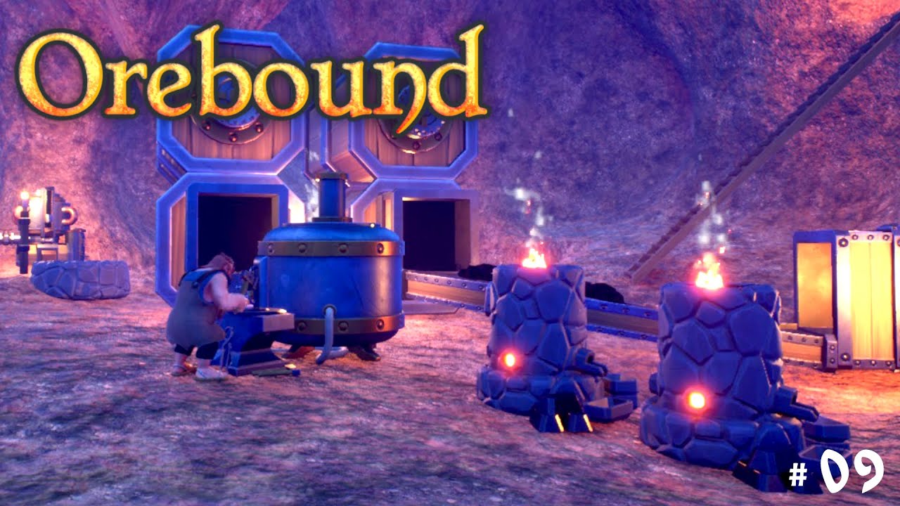 Orebound #09 ⛏️ Zusätzliche Fertigung im Untergrund #letsplay #deutsch ...