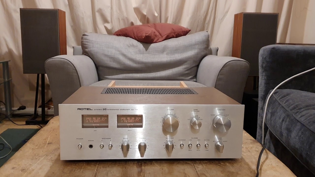 Rotel Ra-714 - YouTube
