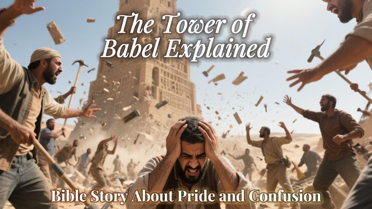 The Tower of Babel Explained | A 5-Minute Bible Story About Pride and ...