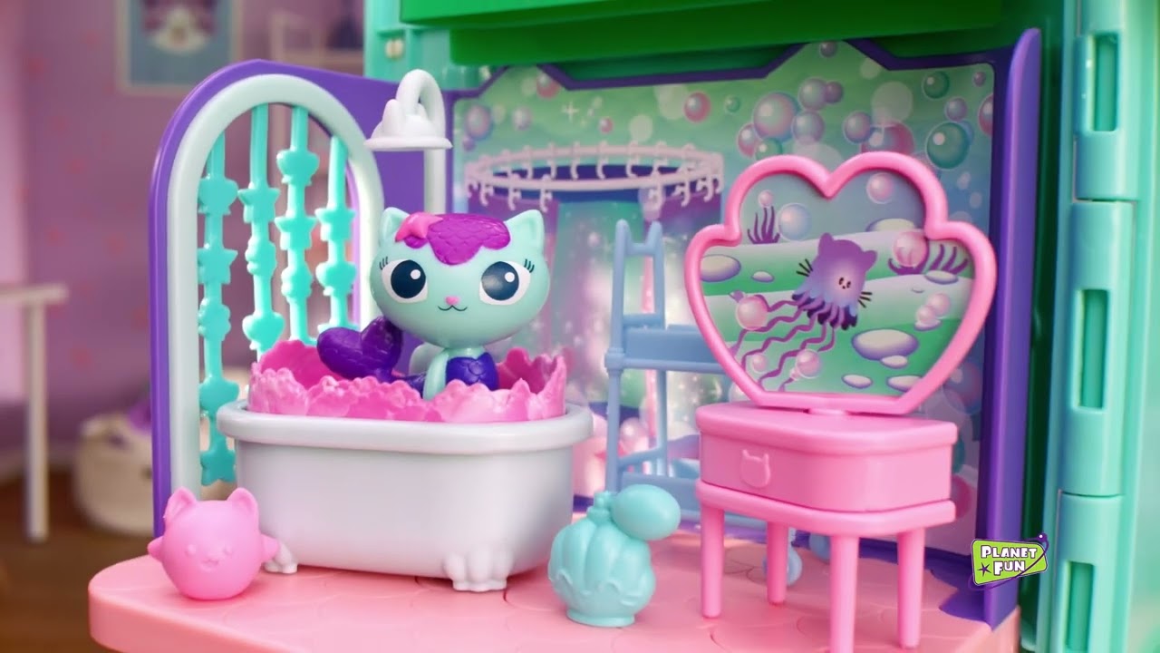 Gabby's Dollhouse | Deluxe Room Playsets - YouTube