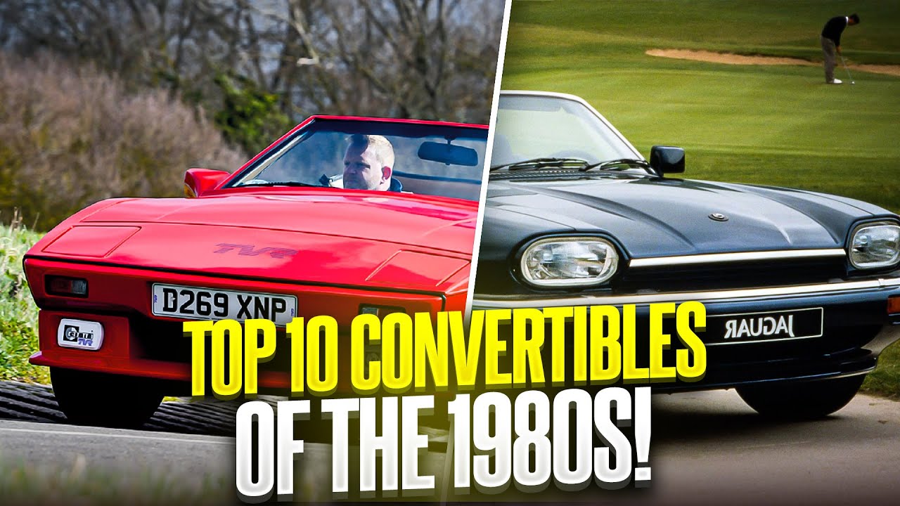 TOP 10 CONVERTIBLES OF THE 1980'S - YouTube