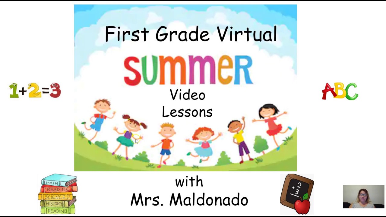 1st Grade Summer Lesson 6 - YouTube