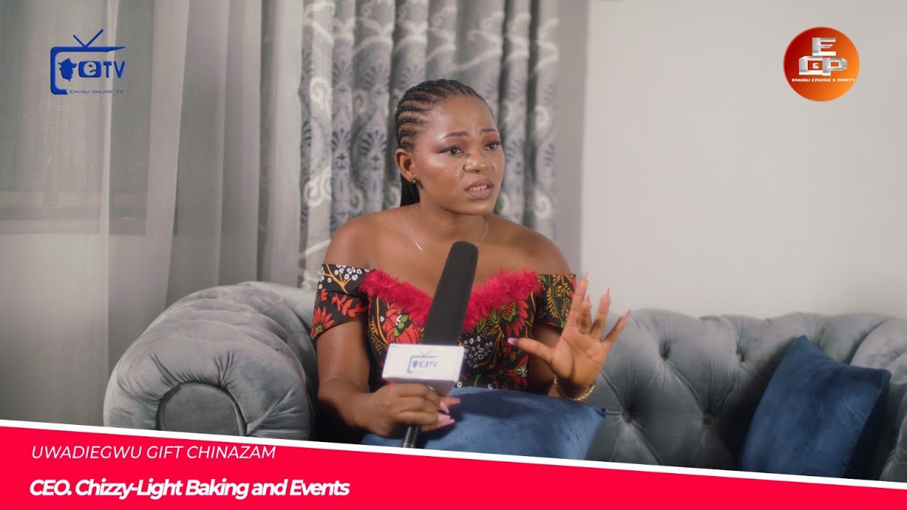 Interview with CEO of Chizzy Light-Baking and Events - YouTube