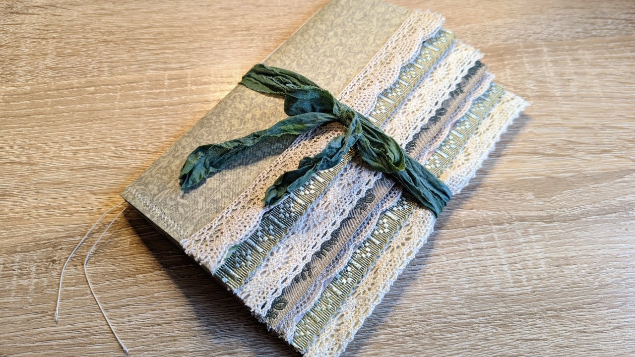 Waterfall Junk Journal: Part 1 ~ Shop Your Stash Challenge ~ Forest ...