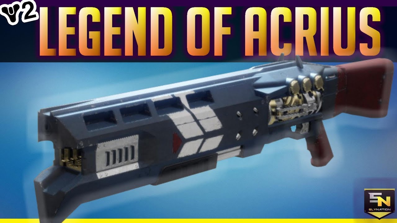 Destiny 2 | 'Legend of Acrius' Exotic Questline - YouTube