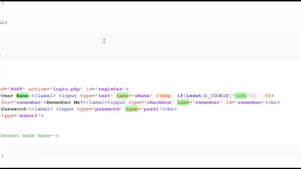 How To Create a Remember Me Checkbox in a Login Form Using PHP - YouTube