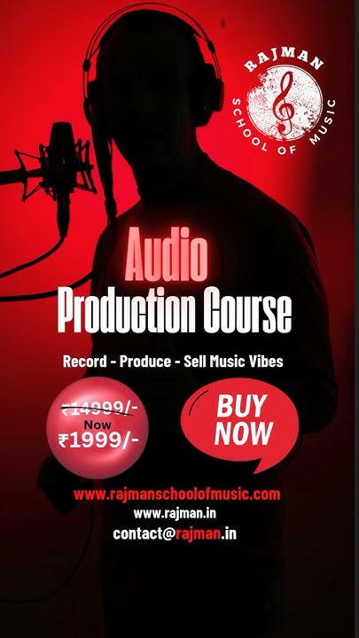 Learn Music Production I Audio Production I How To Record From 𝐇𝐨𝐦𝐞 I # ...