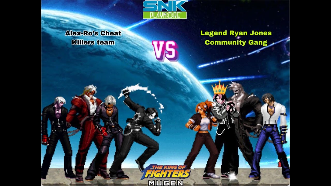 KOF MUGEN - Alex-Ro's Cheat Killers team VS Ruben Van Reenen's ...