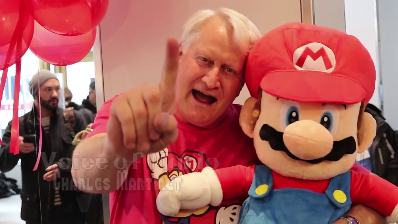 Shout out from Voice of Super Mario - Charles Martinet - YouTube