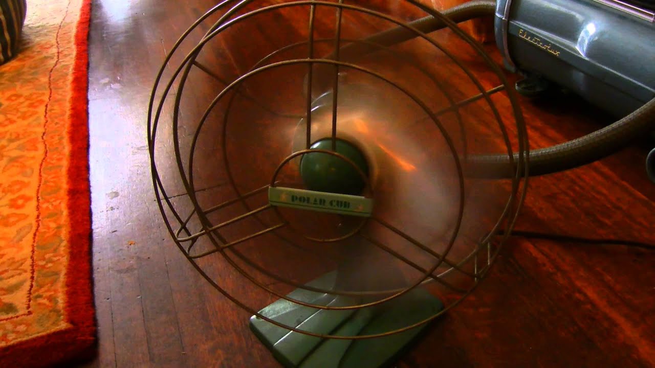 1950s Polar Cub Electric Fan - YouTube