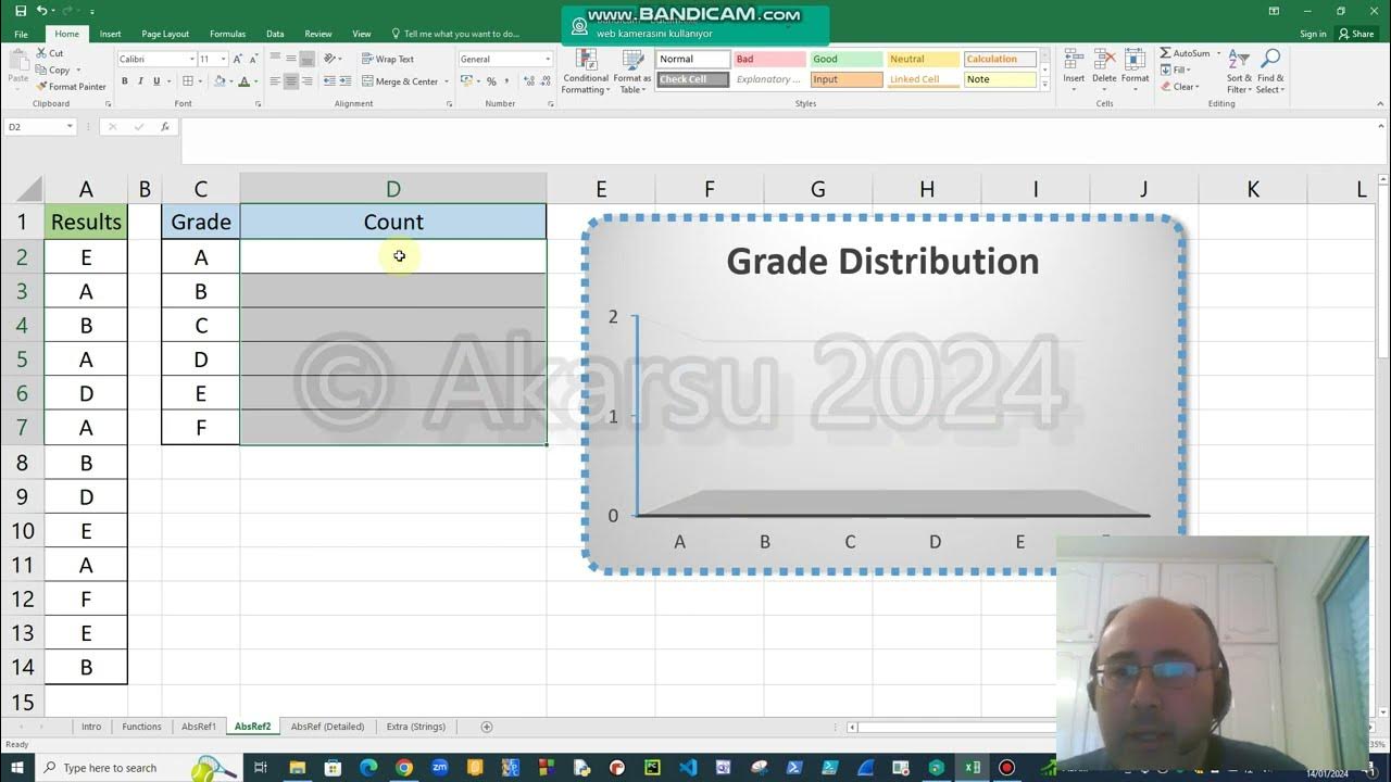 Excel Revision 2 and $ Sign (Part 1 of 3) by Ahmet Akarsu for 19MTMK ...