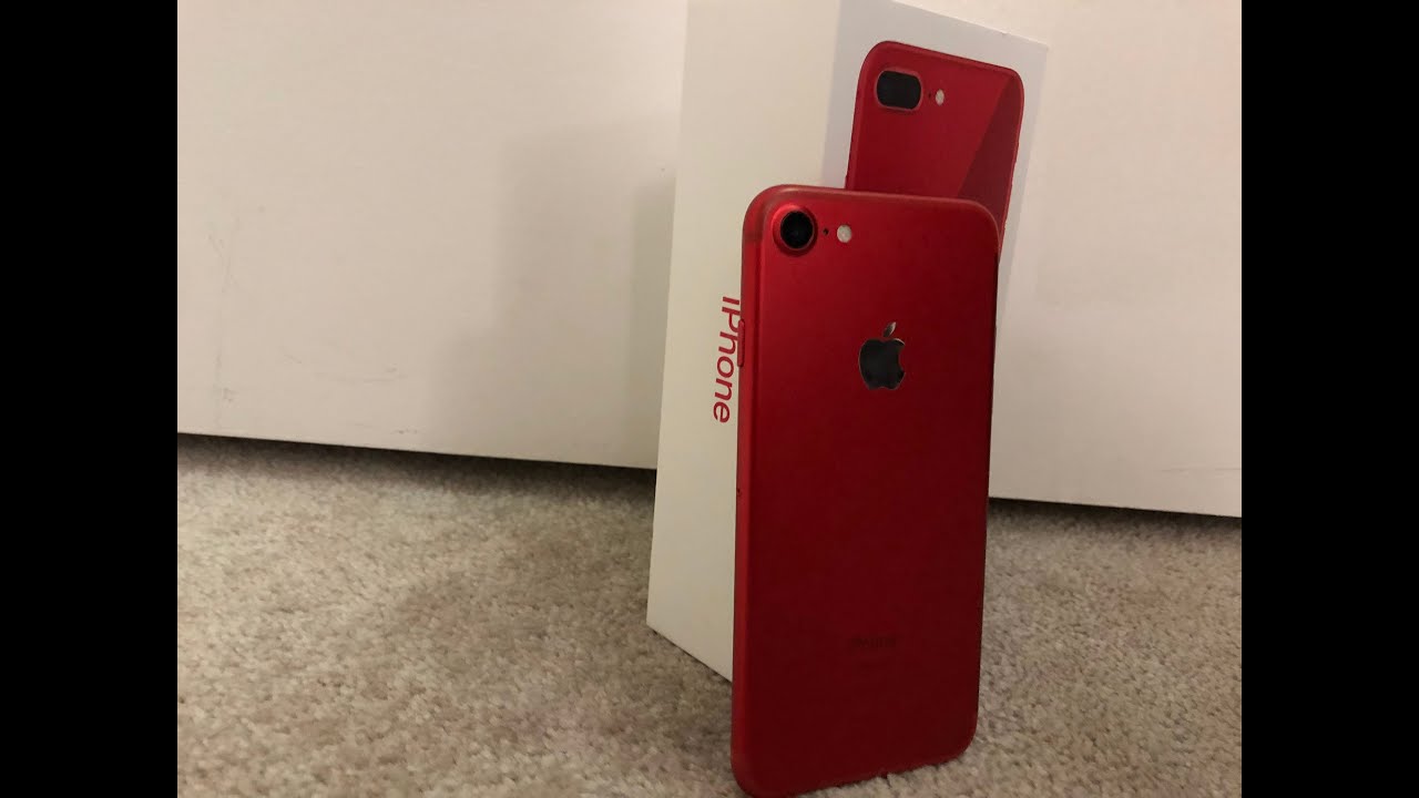 Custom Red And Black iPhone Restoration - YouTube