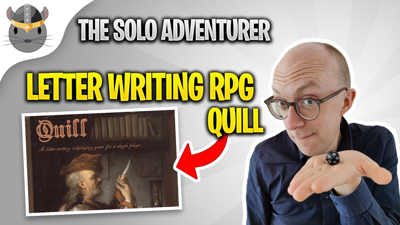 The Solo Adventurer - A letter writing RPG with Quill - YouTube