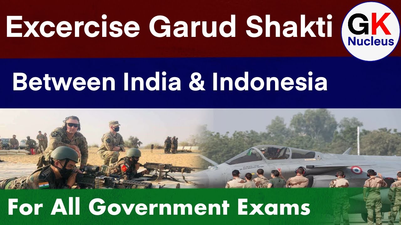 Excercise Garud Shakti Between India & Indonesia | CurrentAffairs # ...