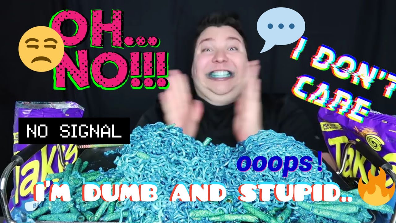 😰😱⚡NIKOCADO AVOCADO- TAKIS BLUE NOODLES//SPICY MUKBANG..⚡🤯🤣 - YouTube