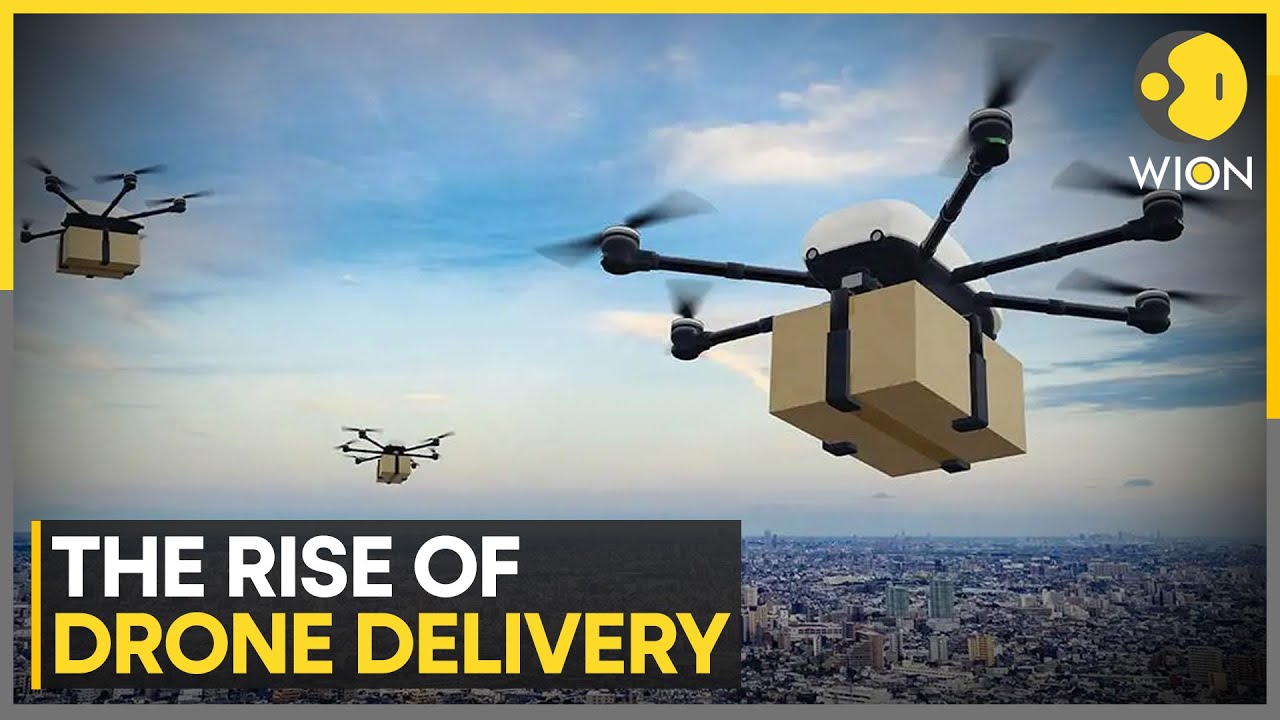 Drones Redefining The Future Of Logistics | World News | WION - YouTube