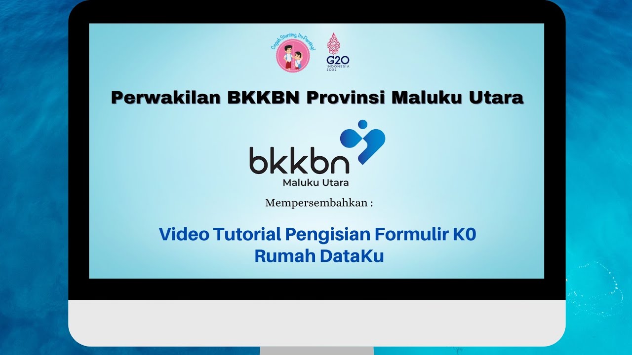 Tutorial Pengisian Formulir K0 Rumah DataKu pada Aplikasi New SIGA ...