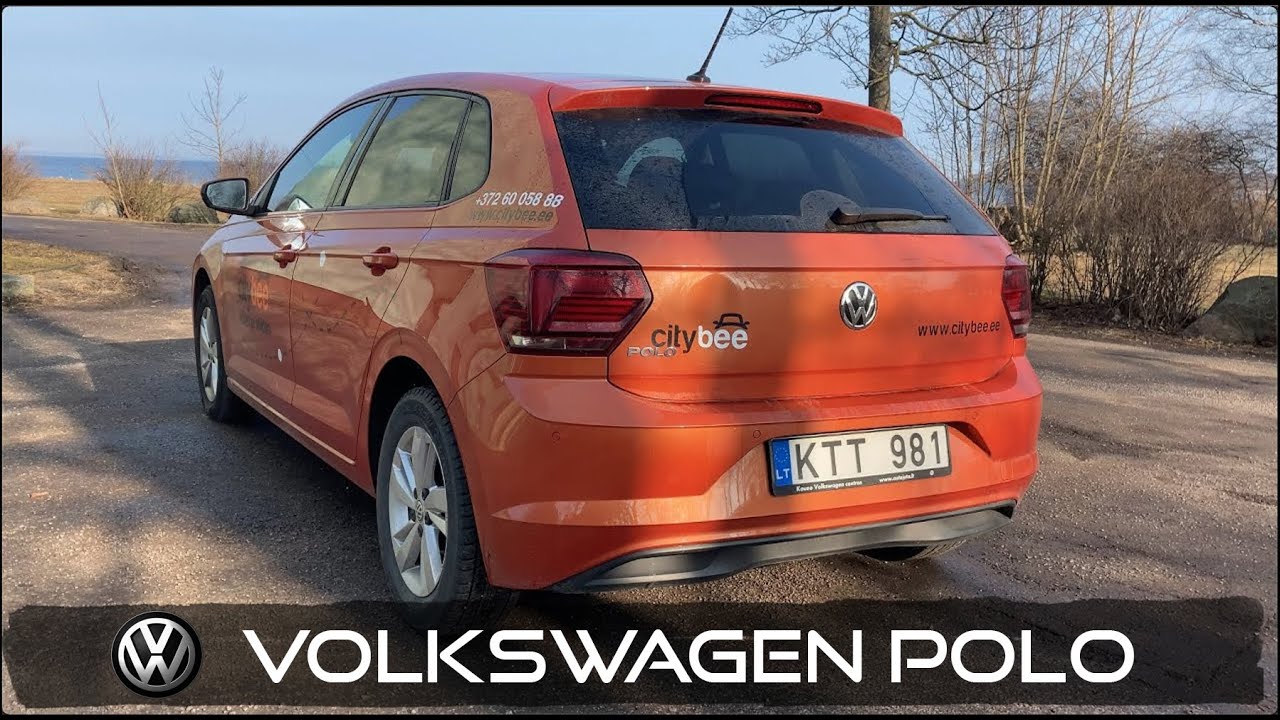 Warm start (+7C) 2021 Volkswagen Polo 1.0 TSi 116hp 85kw DSG exhaust ...