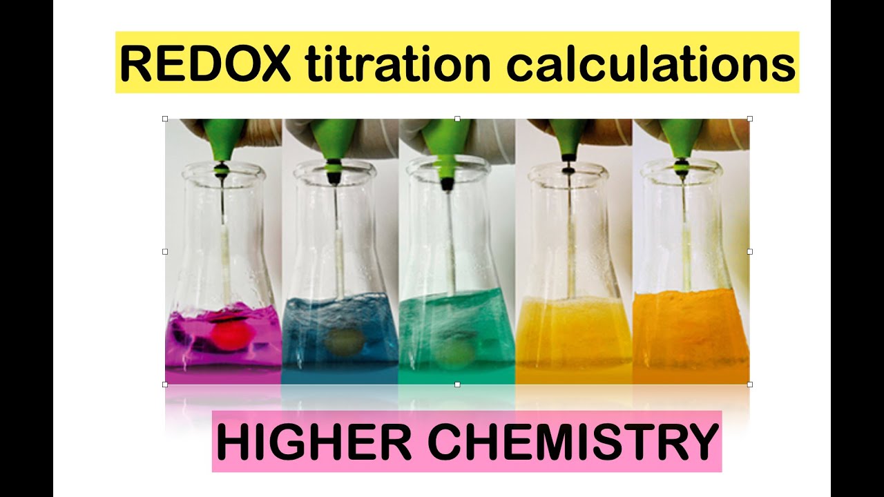 How to do REDOX titration calculations - YouTube