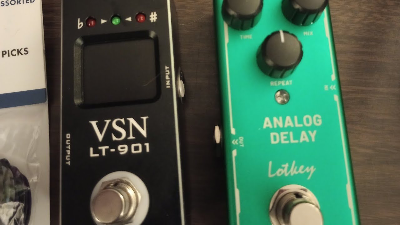 Cheap Amazon Pedals: First Impressions of Lotkey Analog Delay ...