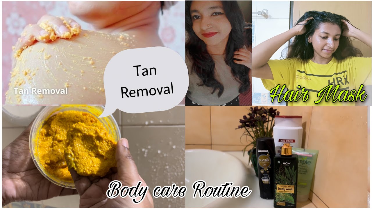 Affordable Tan Removal Full Body Care Routine/Body Scrub,Face Mask,Hair ...