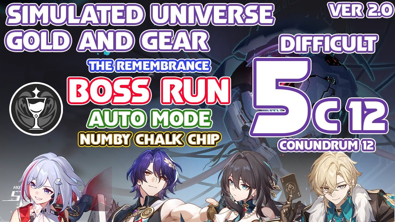 Gold and Gear - Numby Chalk Chip - Auto - Boss Fight - Difficult 5 ...