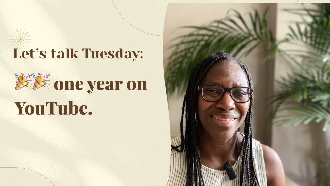 Let’s talk Tuesday: One year on YouTube - YouTube
