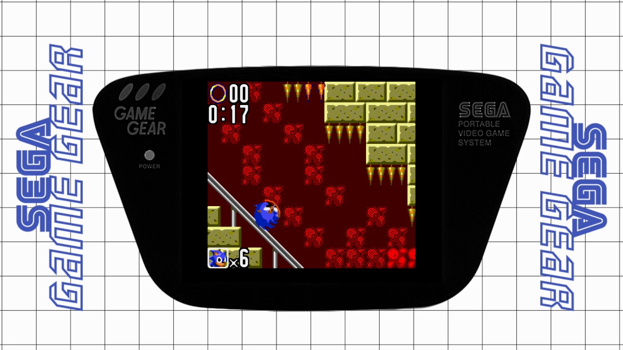 My first Retroarch Game gear overlay - YouTube