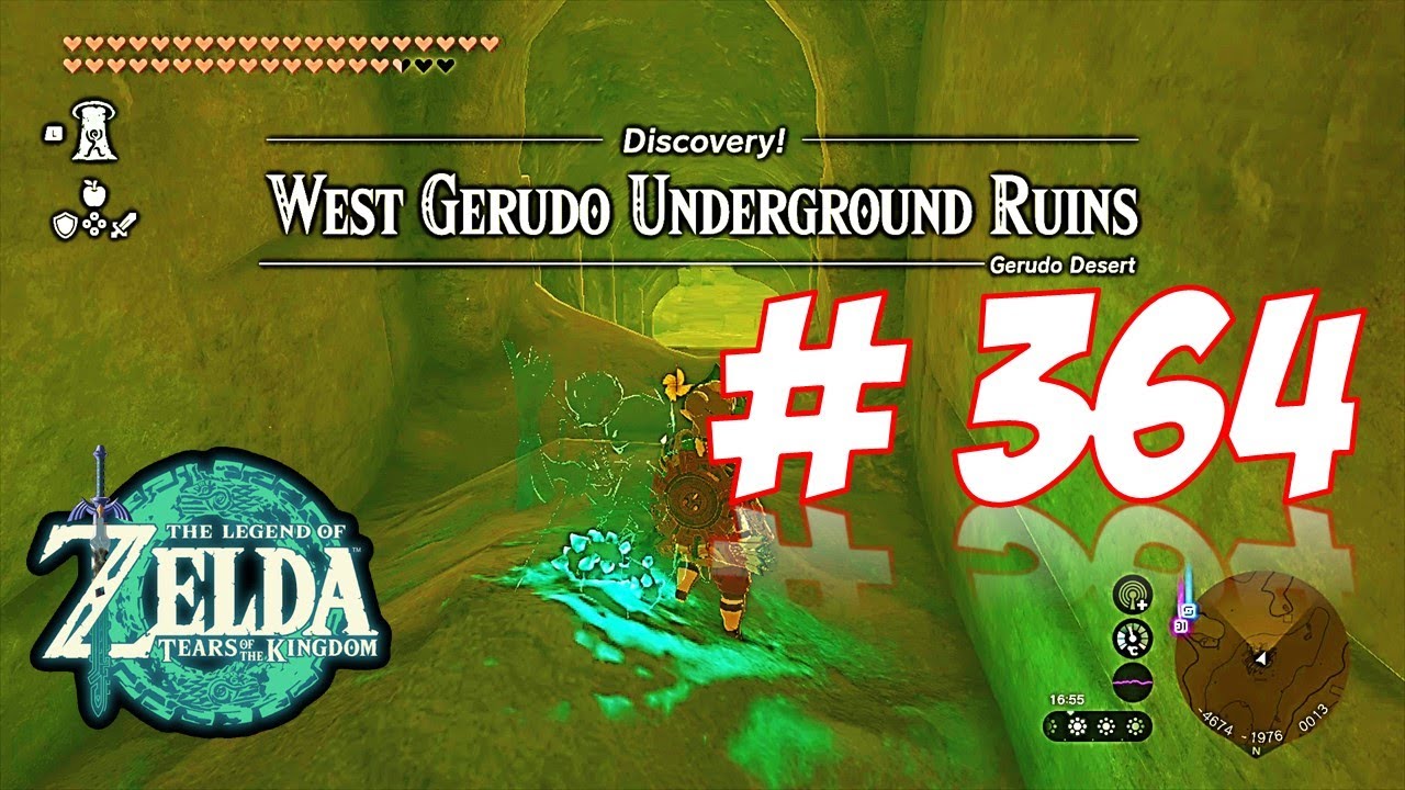 West Gerudo Underground Ruins The Legend Of Zelda Tears of the Kingdom ...