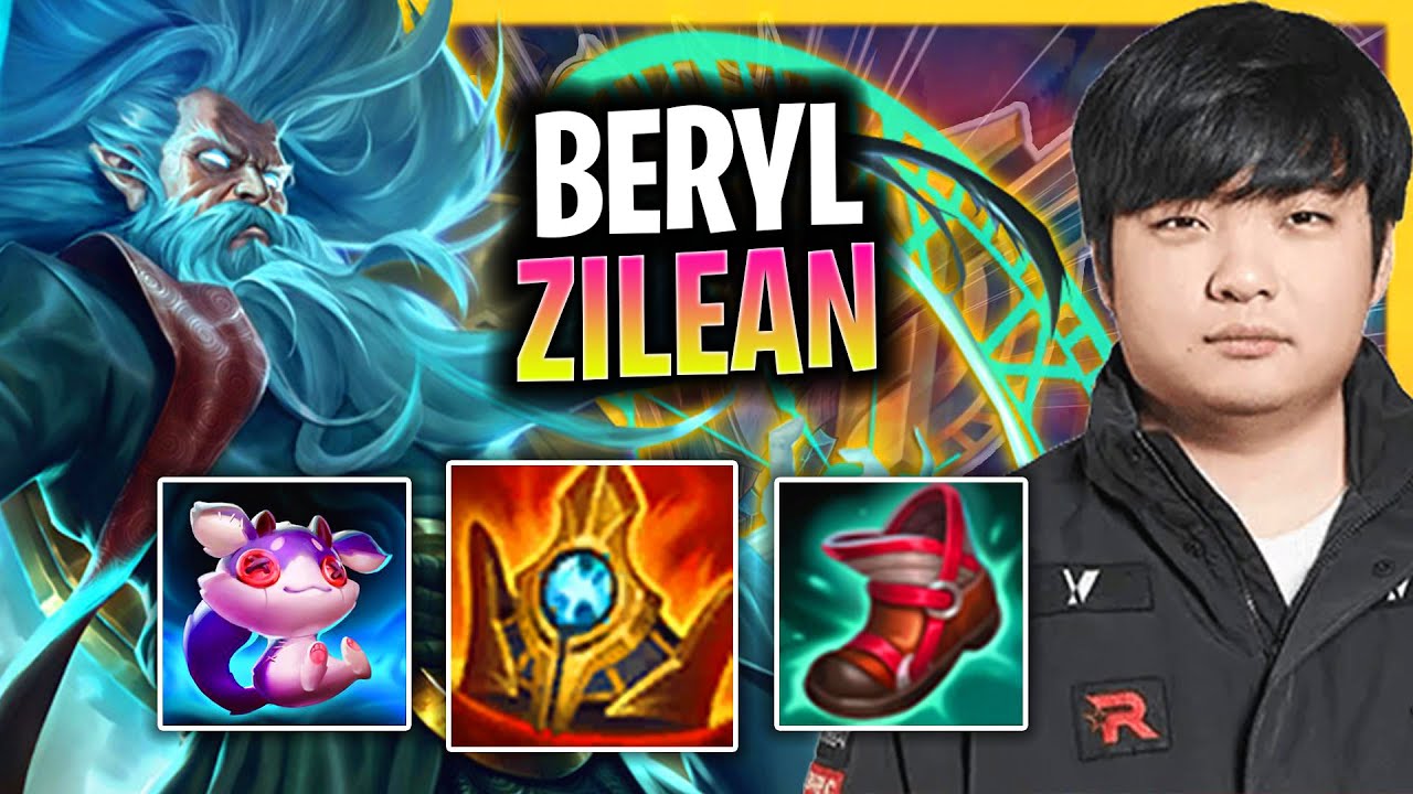 BERYL IS READY TO PLAY ZILEAN! | KT Beryl Plays Shen Support vs Bard ...
