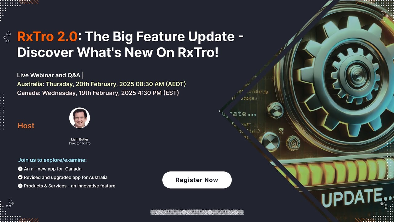 Episode 14 - RxTro 2.0: The big feature update - discover what's new on ...