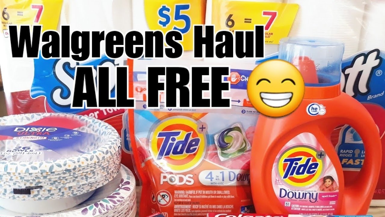 Walgreens Haul || ALL FREE | Very Detailed Breakdown - YouTube