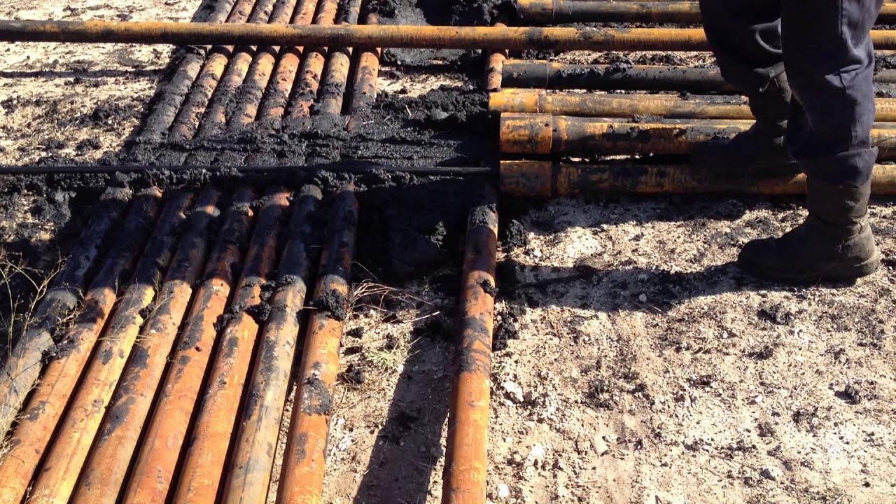 Swab tubing from injection well - YouTube