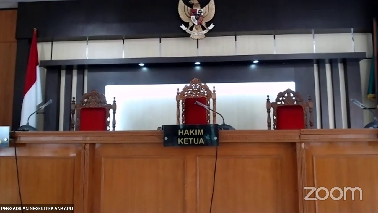 Sidang Tanggal 18 Juni 2020 Ruang Sidang Prof. R. Soebekti, SH - YouTube