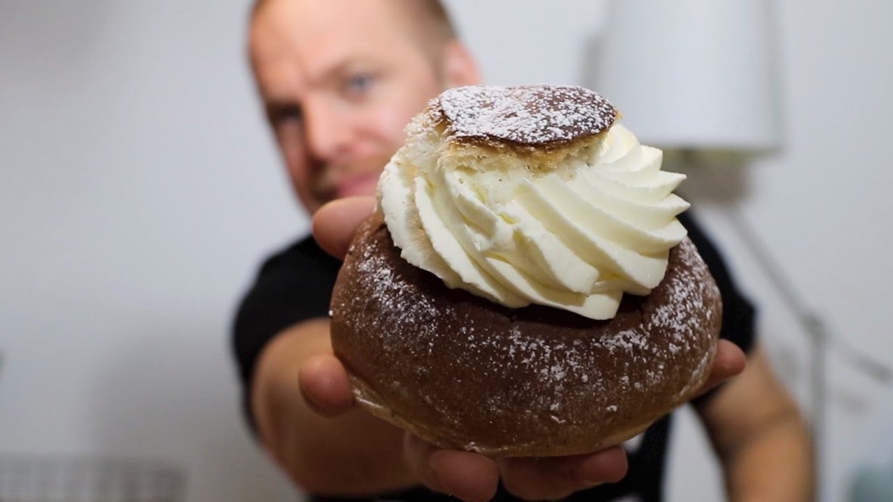 PÅ BEGÄRAN - Semla från Vansbro Konditori & Bageri - YouTube