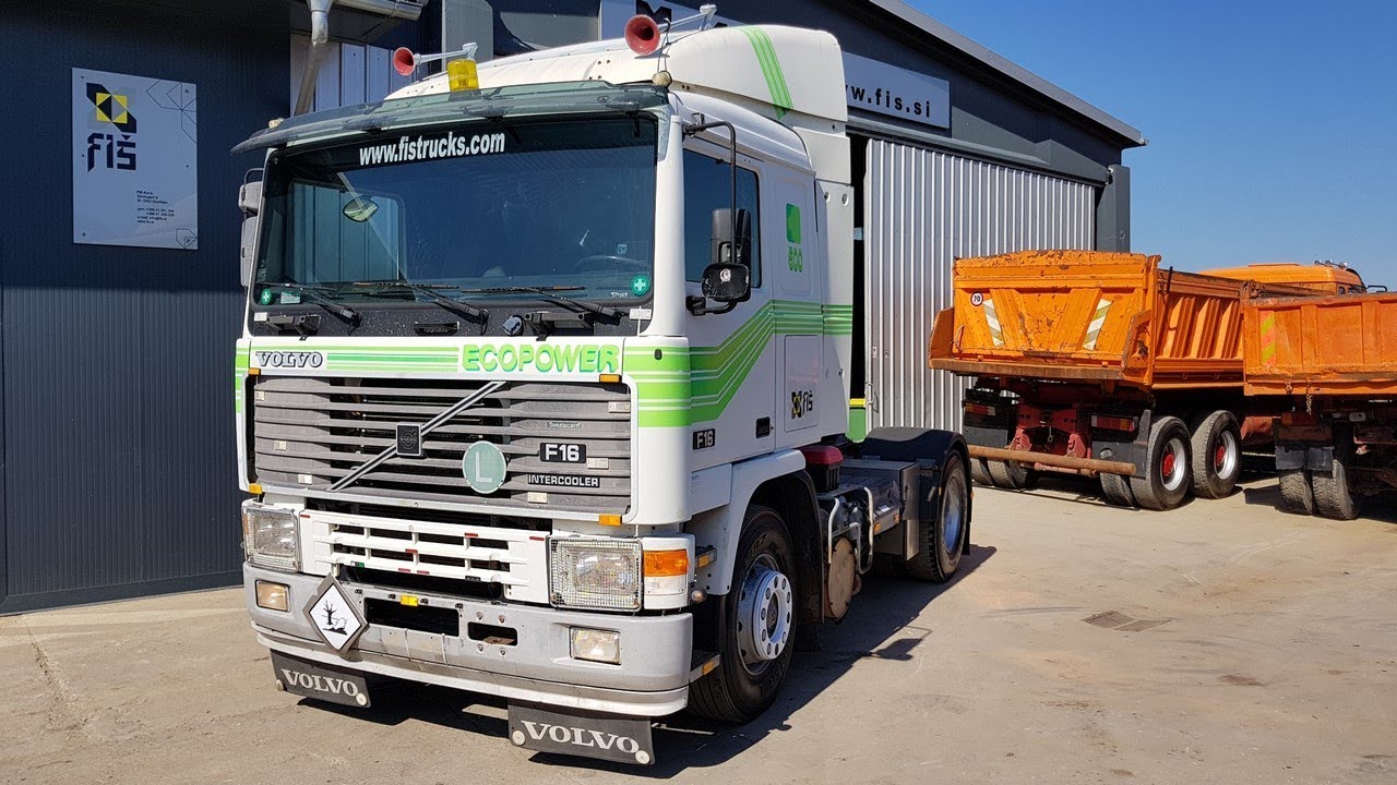 TRUCK VOLVO F16 500 4X2 TRACTOR UNIT FIŠ TRUCKS & MACHINERY SLOVENIA ...