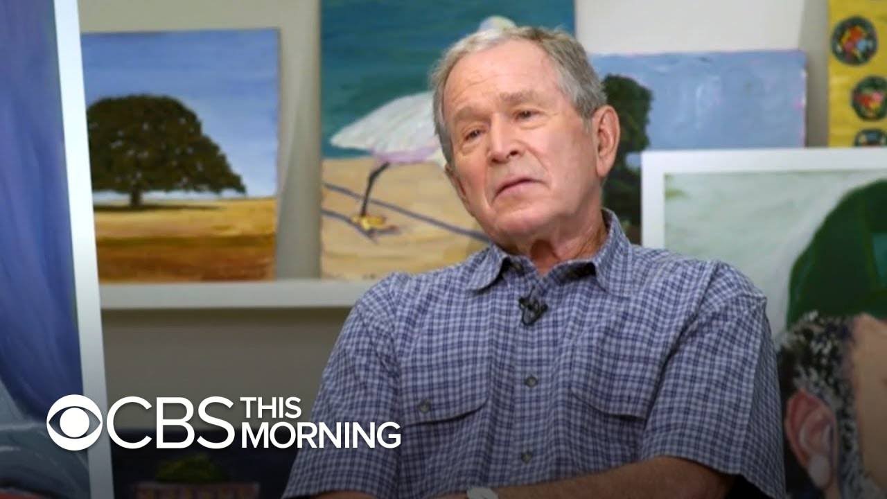 President George W. Bush on his new book "Out of Many, One," lending ...