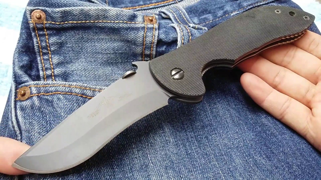 [EP1]... สุดยอดมีดพับต่อสู้ Tactical knives EMERSON commander ... - YouTube