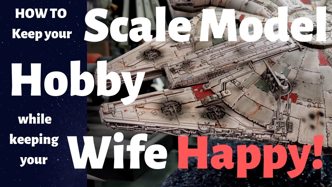 How to keep your scale model hobby while keeping your wife happy? - YouTube
