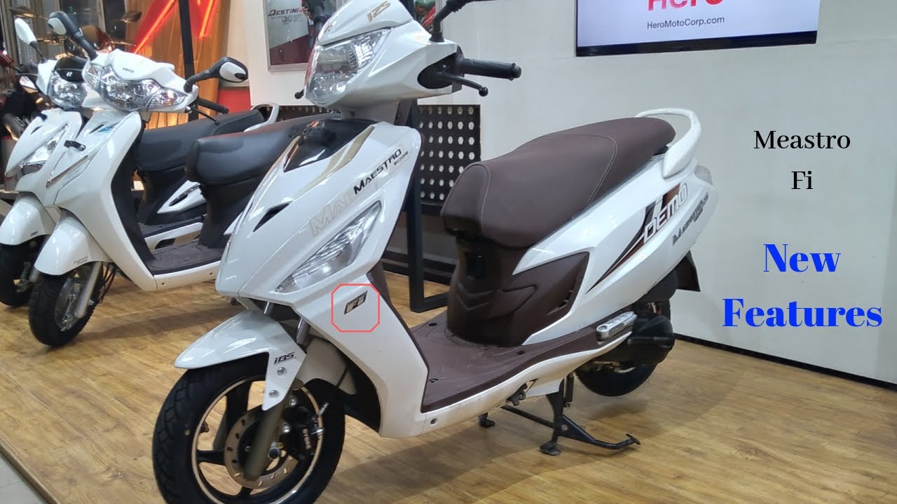 Hero New Maestro EDGE 125 - fi Model 2019 || Complete review || New ...