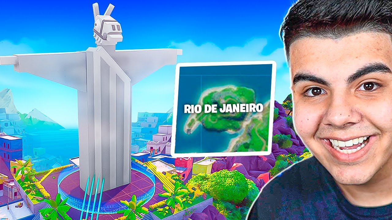 RIO DE JANEIRO CHEGOU NO FORTNITE! NOVO MODO REI DO RIO É INSANO! - YouTube